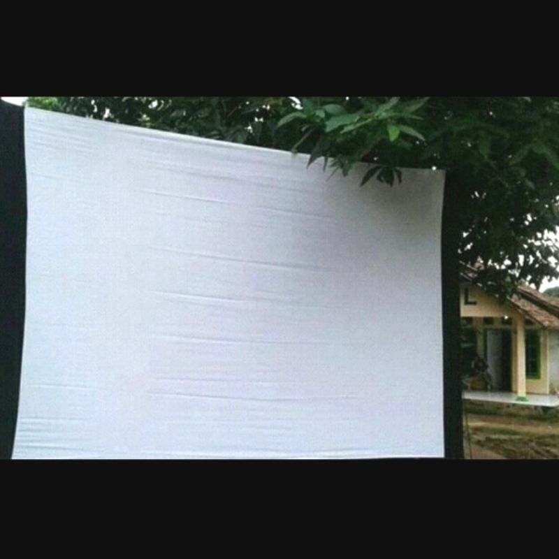 Jual Kain Layar Tancap / Proyektor 150 x 400 | Shopee Indonesia