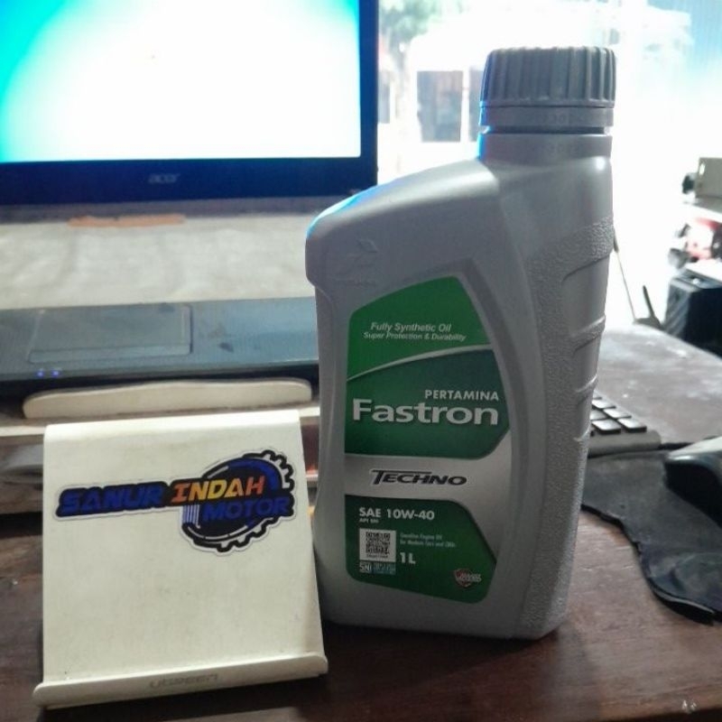 Jual PERTAMINA FASTRON TECHNO 10W40 1LITER | Shopee Indonesia