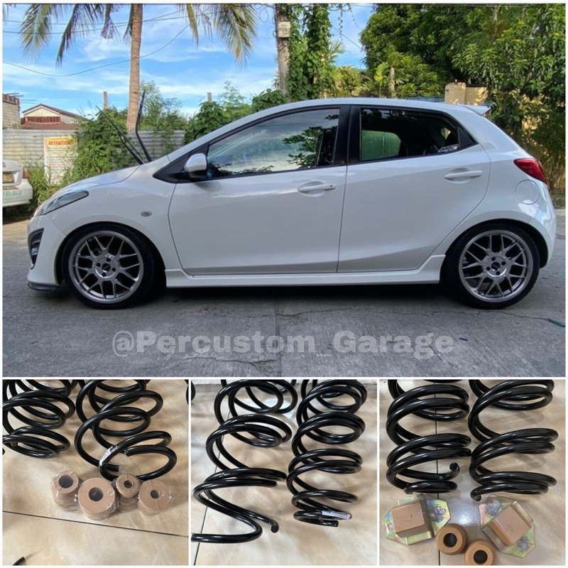 Jual PER CUSTOM LOWERING KIT MAZDA 2 OLD | Shopee Indonesia