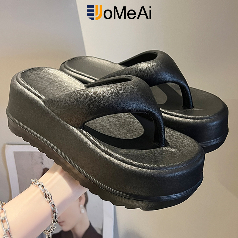 Jual UoMeAi Sandal Pantai Wanita Dengan Sol Tebal Dan Anti-selip Sandal ...