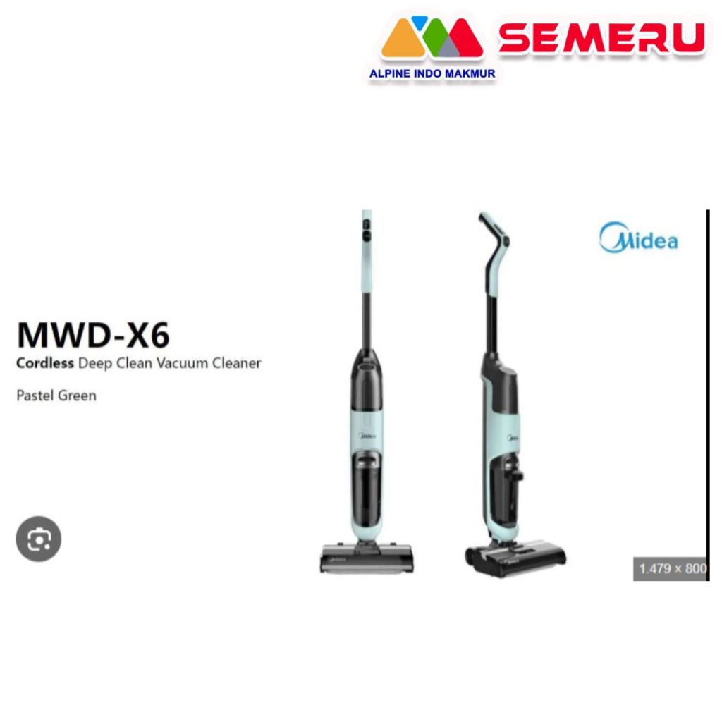 Jual MIDEA CORDLESS DEEP CLEAN VACUUM CLEANER MWD-X6 | Shopee Indonesia