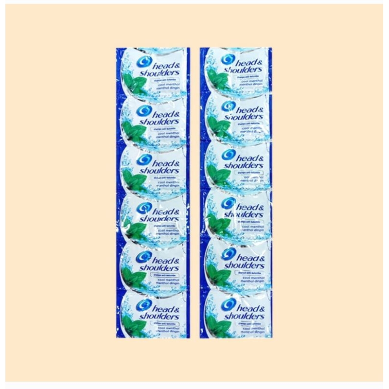 Jual Head & Shoulders shampoo sachet 10ml head and shoulders shampo ...