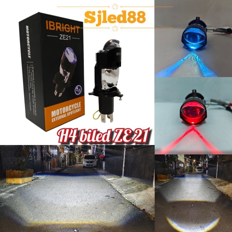 Jual lampu utama Led H4 biled ibright Premium sonket H4 ibright ZE O ...
