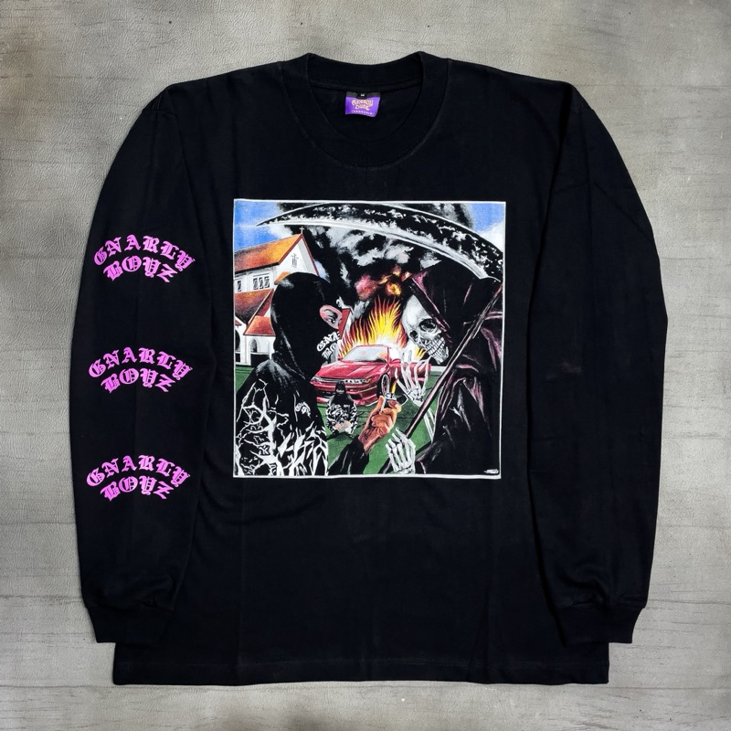 Jual Long Sleeve Gnarly Club - Face The Reaper Cover | Long Sleeve ...