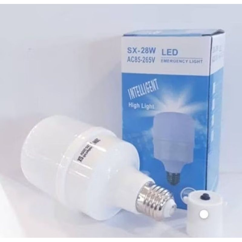 Jual Lampu otomatis nyala saat mati lampu/bohlam lampu emergency led sx28 wat | Shopee Indonesia