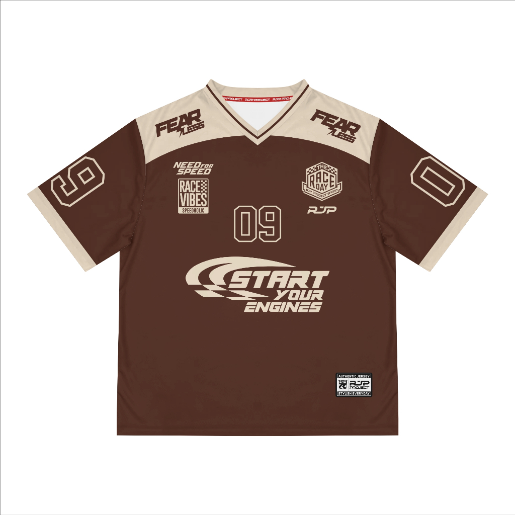 Jual RJP Jersey Rugby Start Your Engines Series Number 09 Full Printing ...