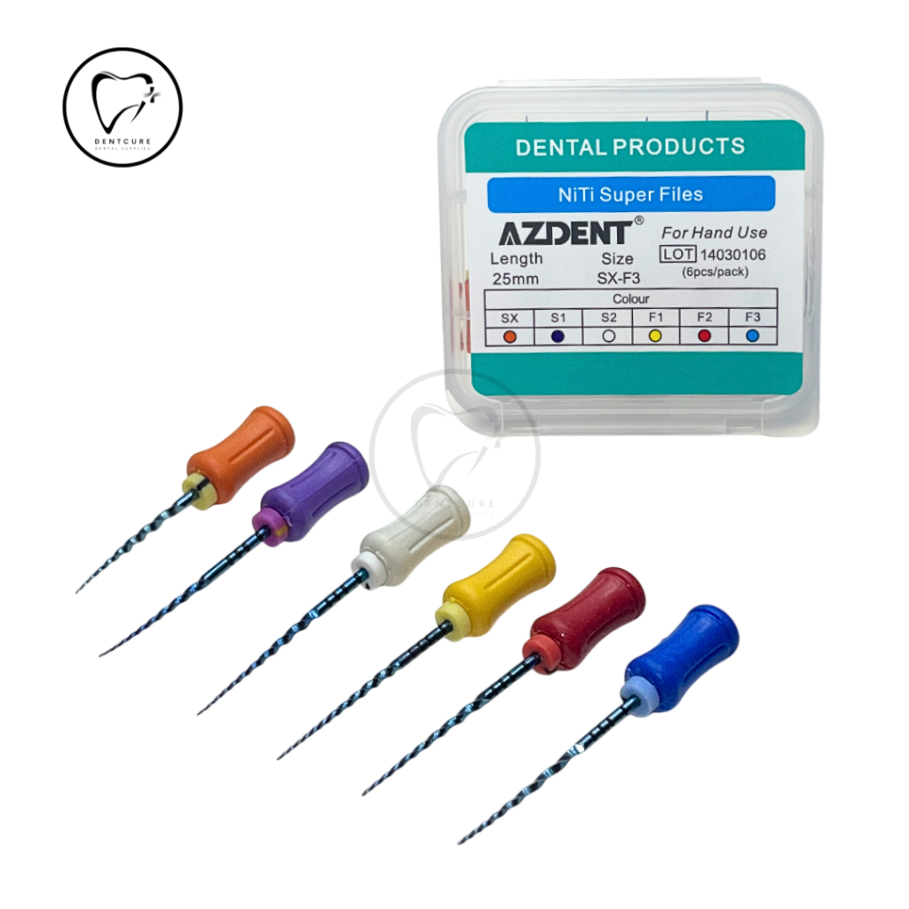 Jual Protaper NiTi file / files Hand Use SX-F3 AZDENT Dental | Shopee ...