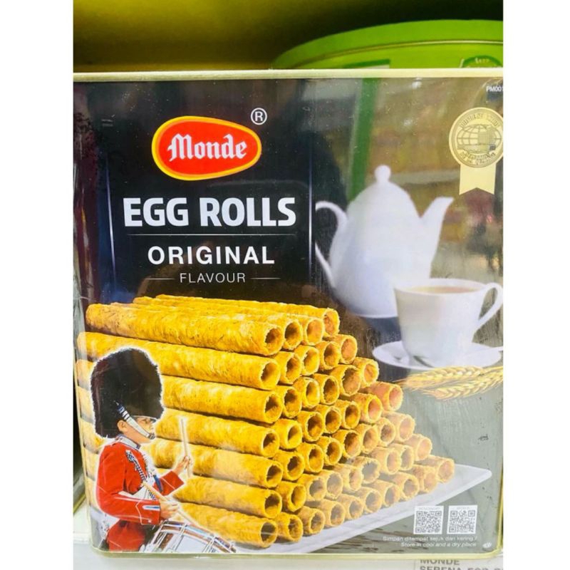 Jual MONDE WAFER STICK EGG ROLL 300GR / 600GR TIN | Shopee Indonesia