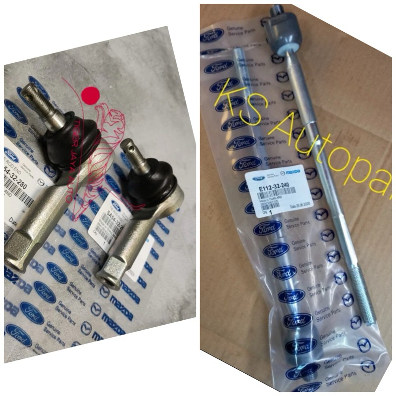 Jual Paket tie rod tierod + long tie rod rack end ford escape tribute ...