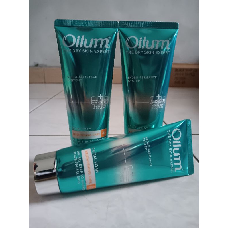 Jual Oilum Facial Foam brightening 100gr | Shopee Indonesia