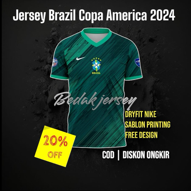 Jual Jersey Brazil Copa America 2024 | Shopee Indonesia