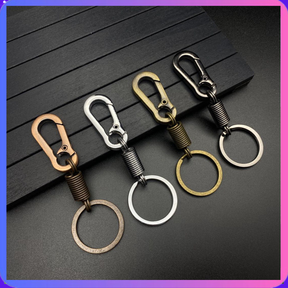 Jual Gantungan Per Kunci Stainless Steel Carabiner Kunci Spring Labu ...