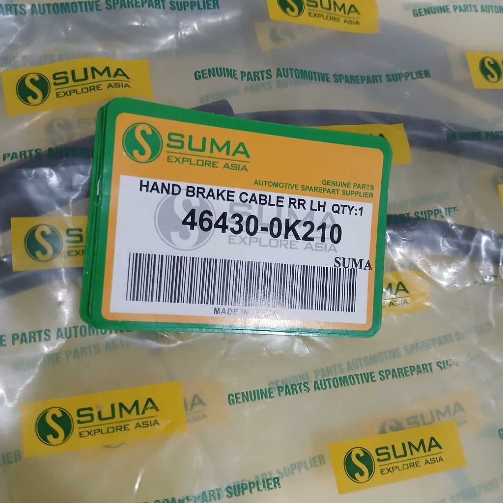 Jual KABEL REM TANGAN HAND BRAKE CABLE HILUX REVO DOUBLE CABIN ...