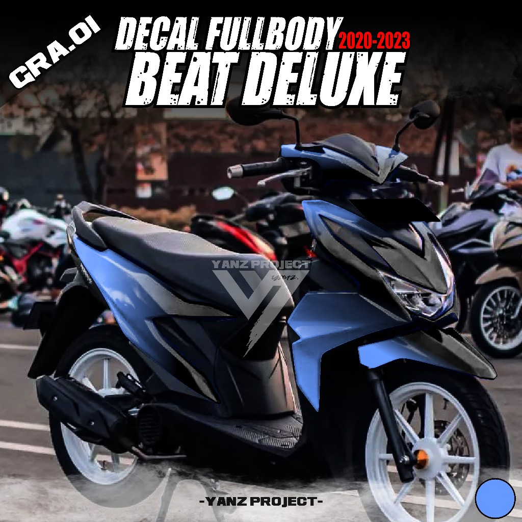 Jual (COD PROMO) TERBARU Decal Sticker Honda Beat DELUXE STREET 2020 ...