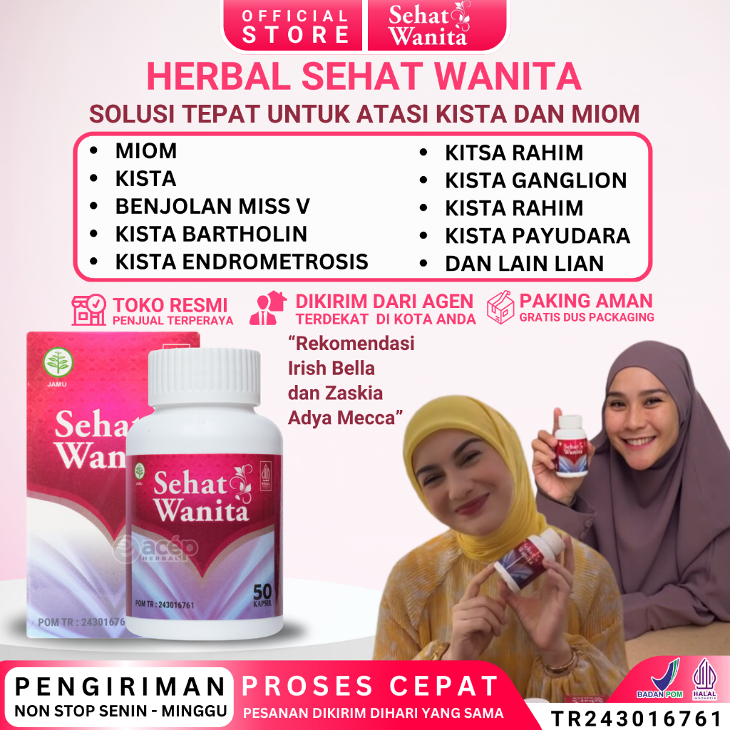 Jual Obat Herbal Sehat Wanita Bantu Atasi Miom dan Kista Benjolan di ...