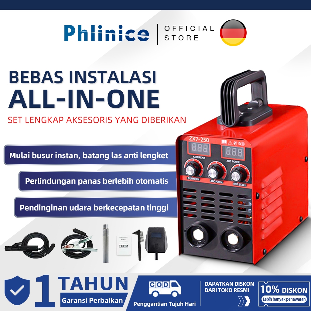 Jual Phlinice Mesin Las 450 Watt Mesin Las Rumah Tangga Mesin Las ...
