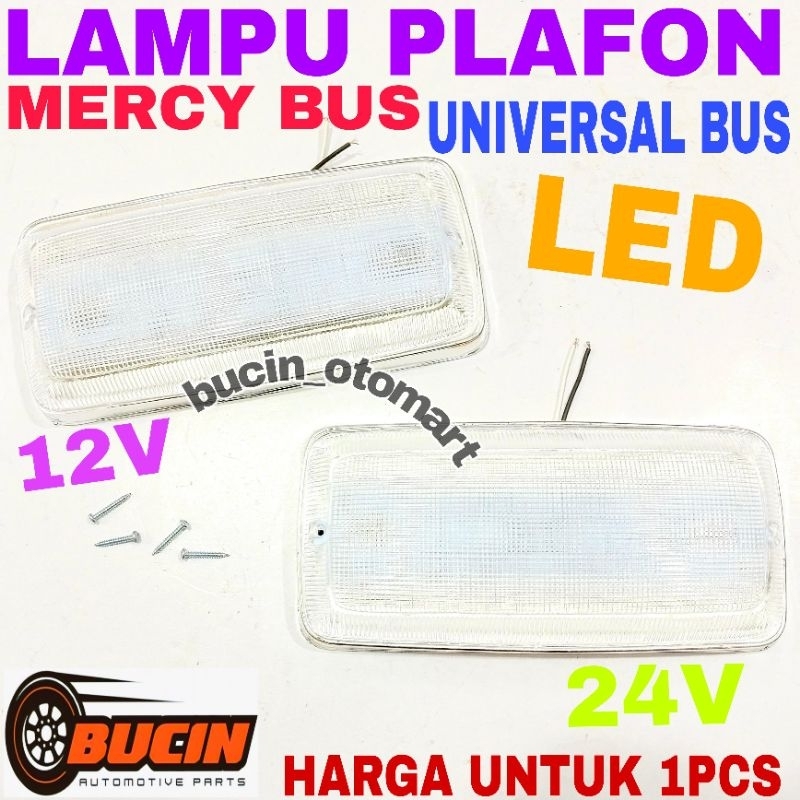 Jual Lampu Plafon LED Bus Mercy / Universal Bus - Harga untuk 1Pcs ...