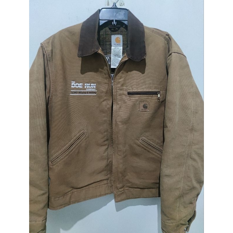 Jual Carhartt Detroit Jacket J97 BRN (RARE) Original | Shopee Indonesia