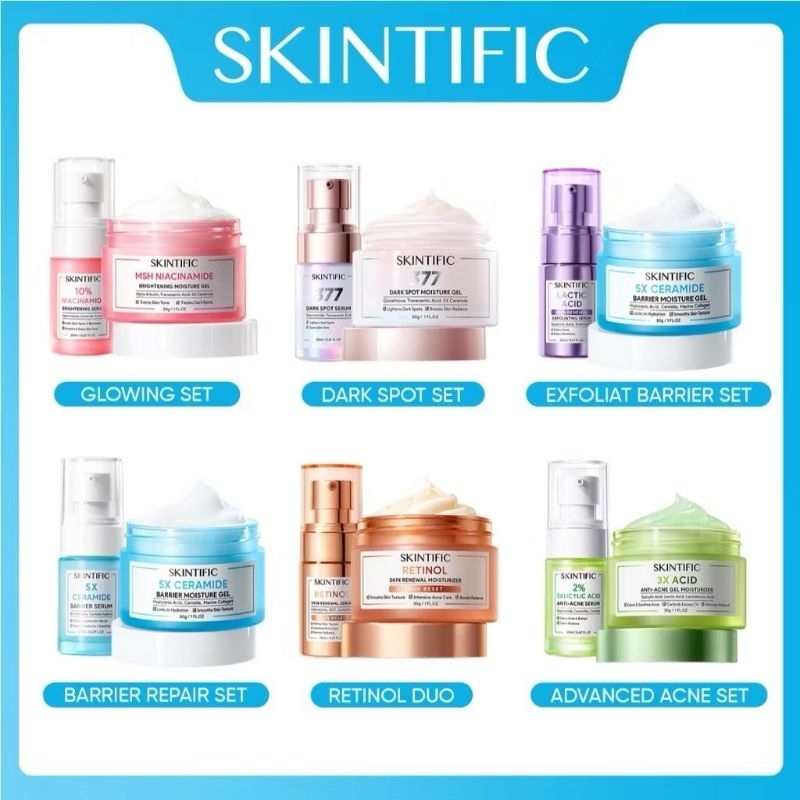Jual PAKET SKINTIFIC 2 ITEMS | Shopee Indonesia