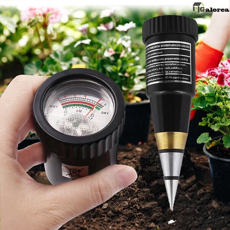 Jual Galorea PH Meter Tanah Kelembaban / Alat Ukur PH Soil Meter Tester ...