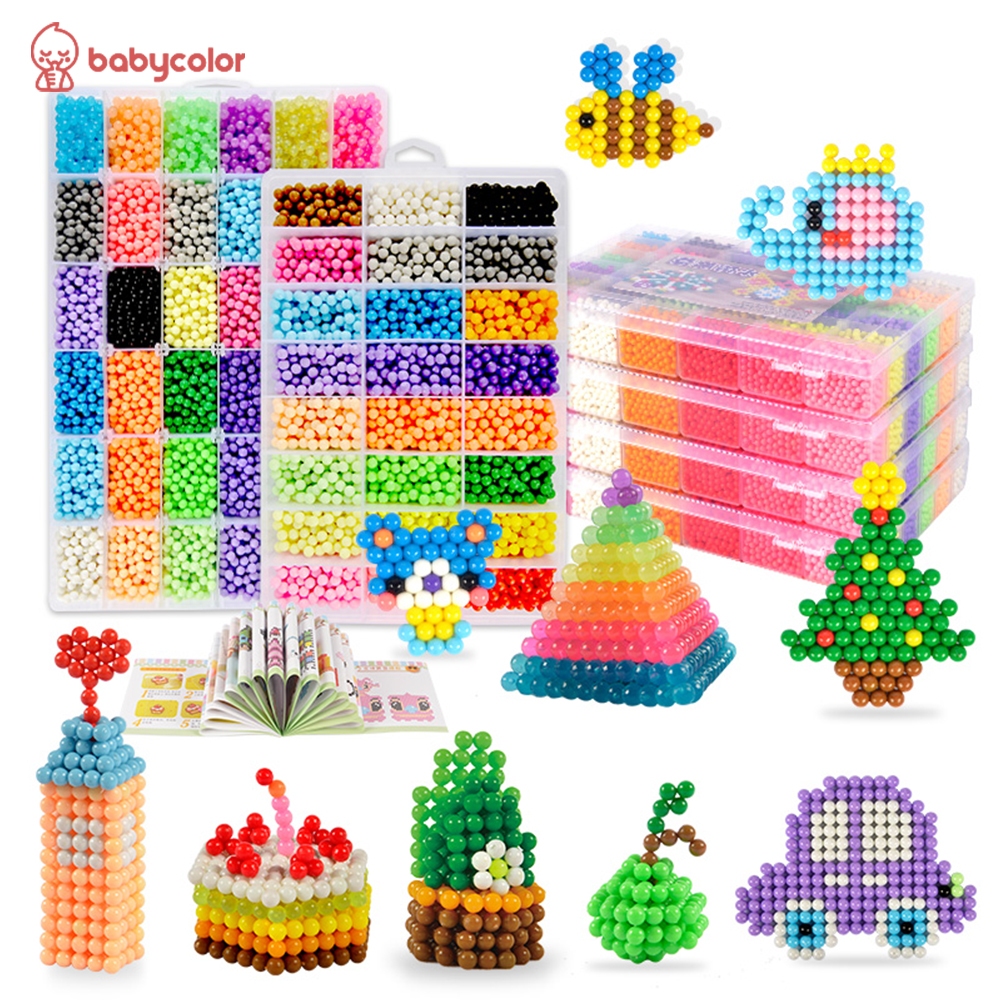 Jual Babycolor 6000PCS Diy Anak Magic Water Beads Set Manik Air Diy Air ...