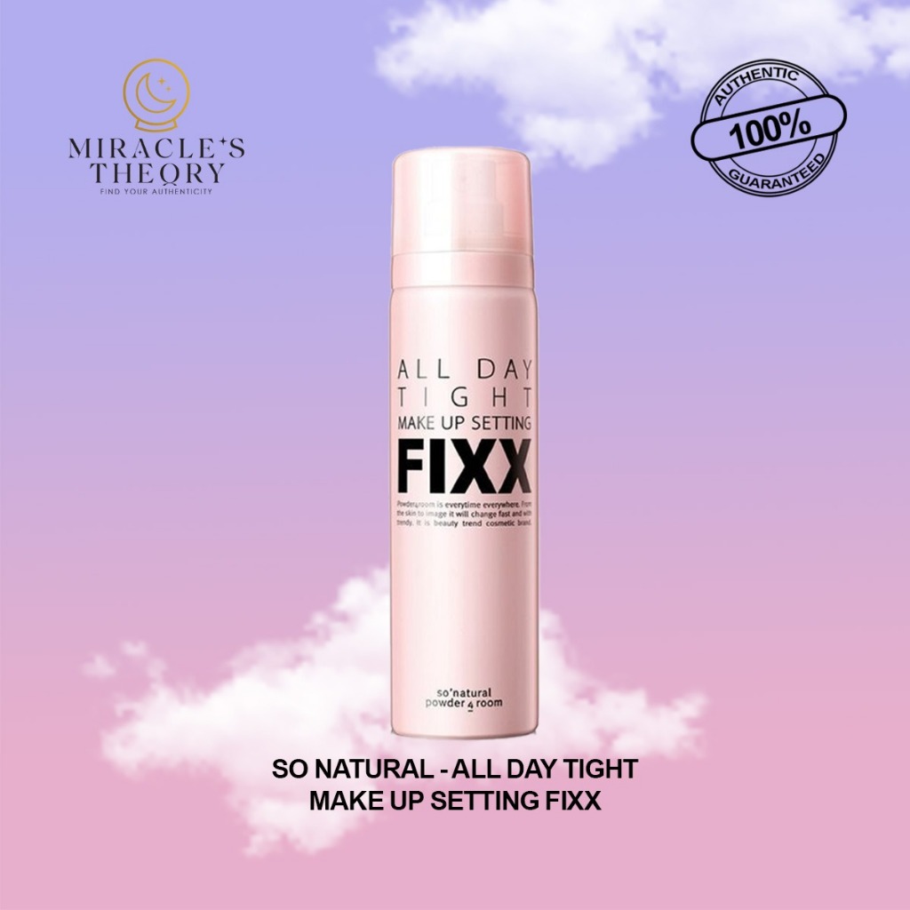 Jual MT | So Natural - All Day Tight Make Up Setting Fixx | Shopee ...