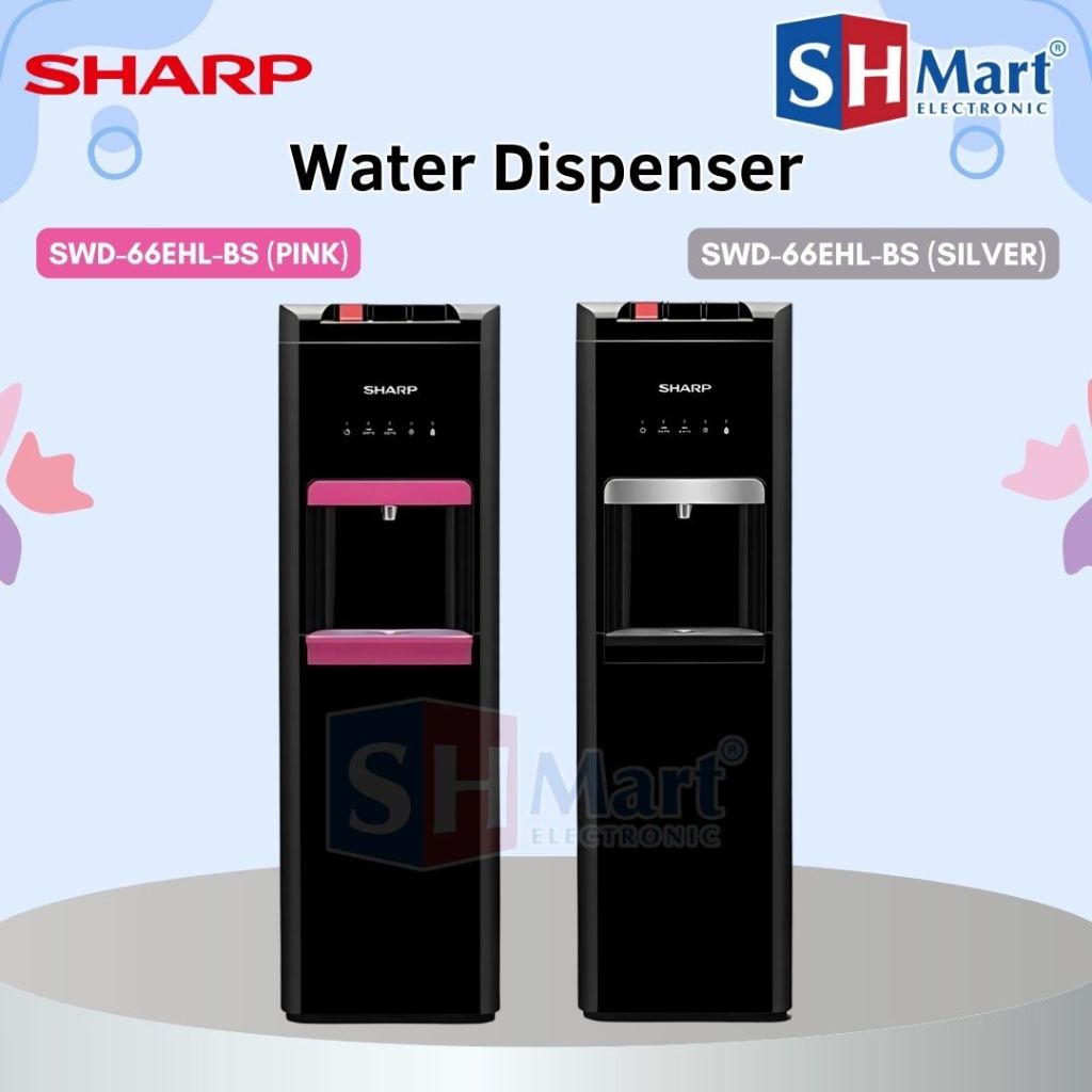Jual DISPENSER GALON BAWAH SHARP SWD66EHLBS / SWD-66EHL-BS / SWD66EHL GARANSI RESMI | Shopee ...