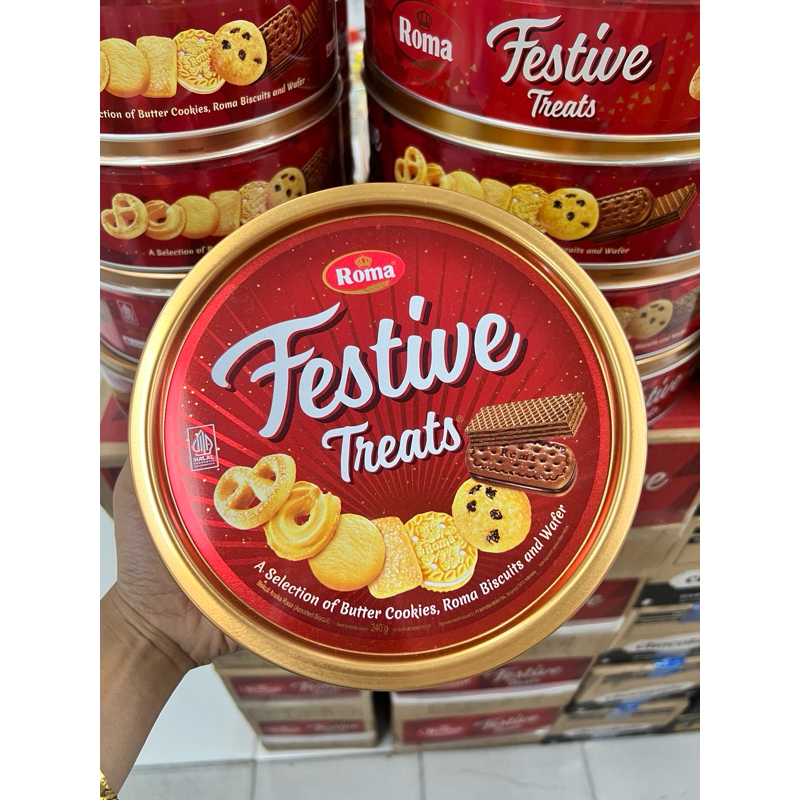 Jual Roma Festive kaleng 240gr | Shopee Indonesia