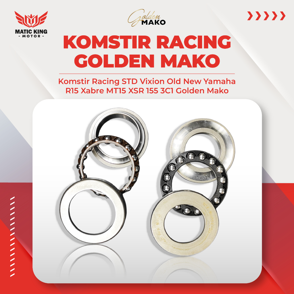 Jual Golden Mako Komstir Racing Standar Vixion R15 XSR Xabre MT15 Old ...