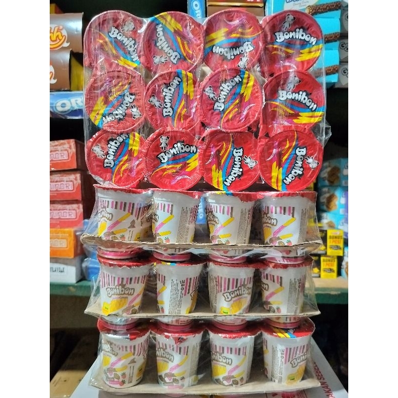 Jual Bonibon Double Cream ( 1 pak isi 12 pcs ) | Shopee Indonesia
