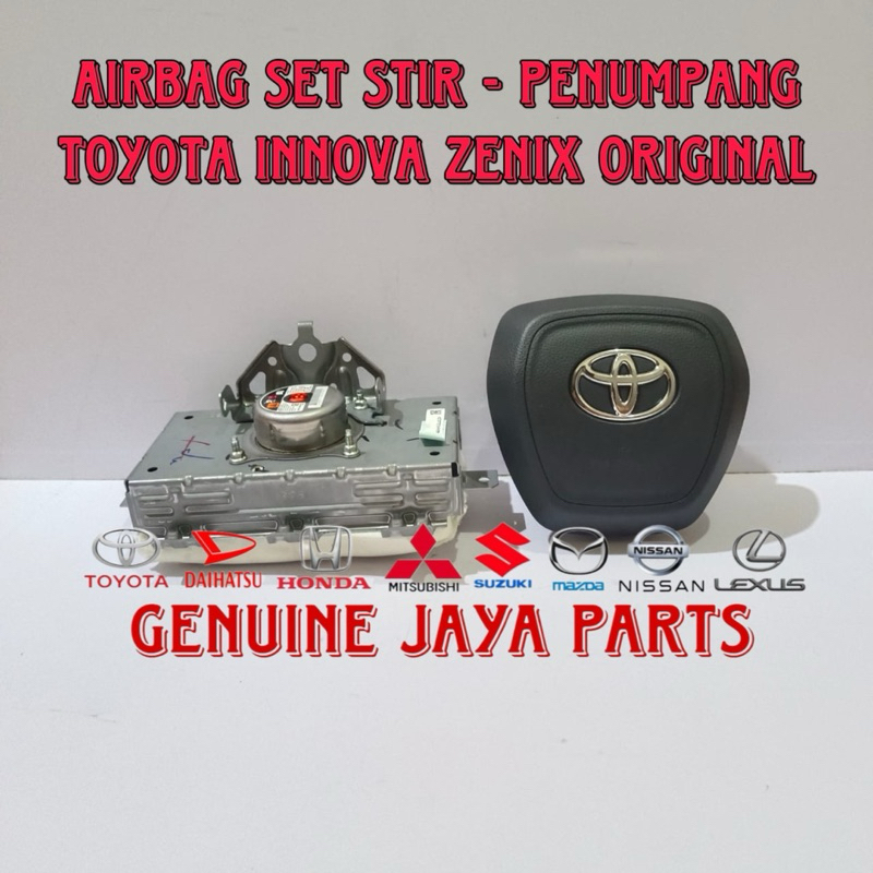 Jual Airbag Air bag 1Set Stir - Penumpang Toyota Innova Zenix Original ...