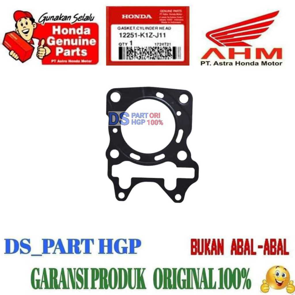 Jual HGP 12251-K1Z-J11 Perpak Paking Kop Gasket Cylinder Head PCX 160 | Shopee Indonesia
