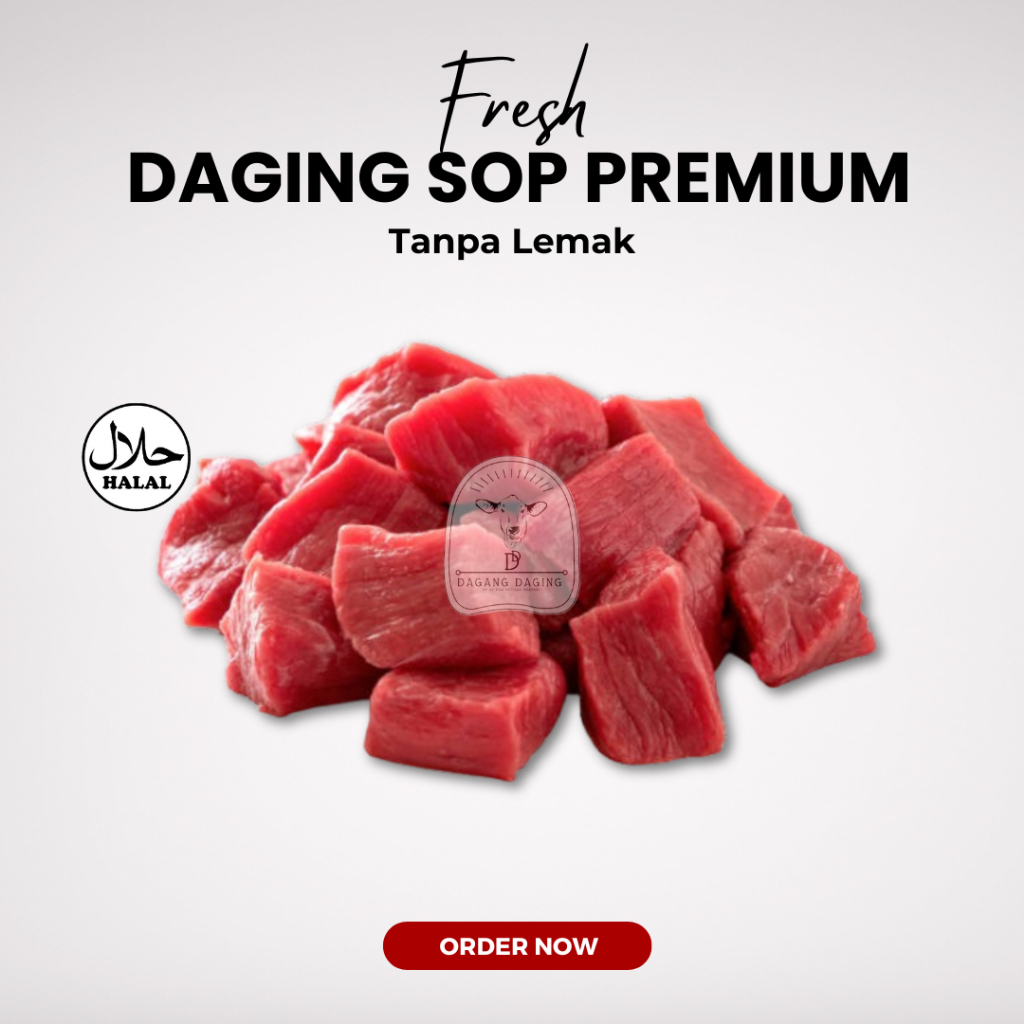 Jual Daging Sop / Daging Rawon / Daging Tongseng Tanpa Lemak Fresh ...