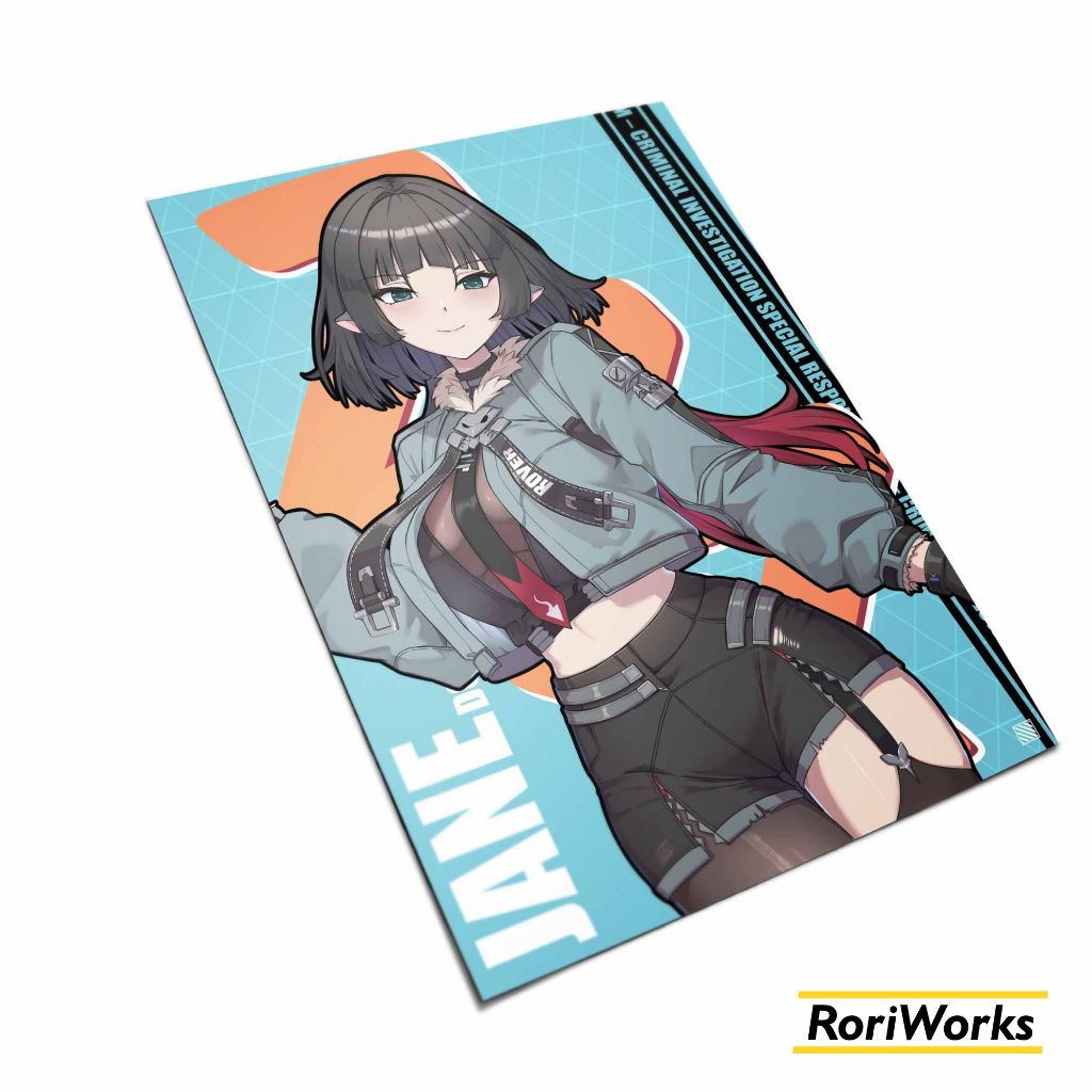 Jual Poster Anime - Jane Doe | Zenless Zone Zero | ZZZ | Shopee Indonesia