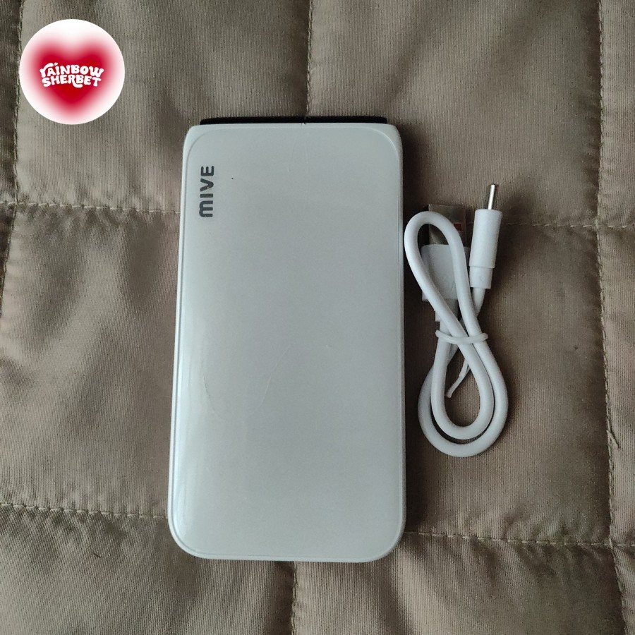 Jual ALT MIVE PUTIH USED INTER android flip phone hp lipat | Shopee ...