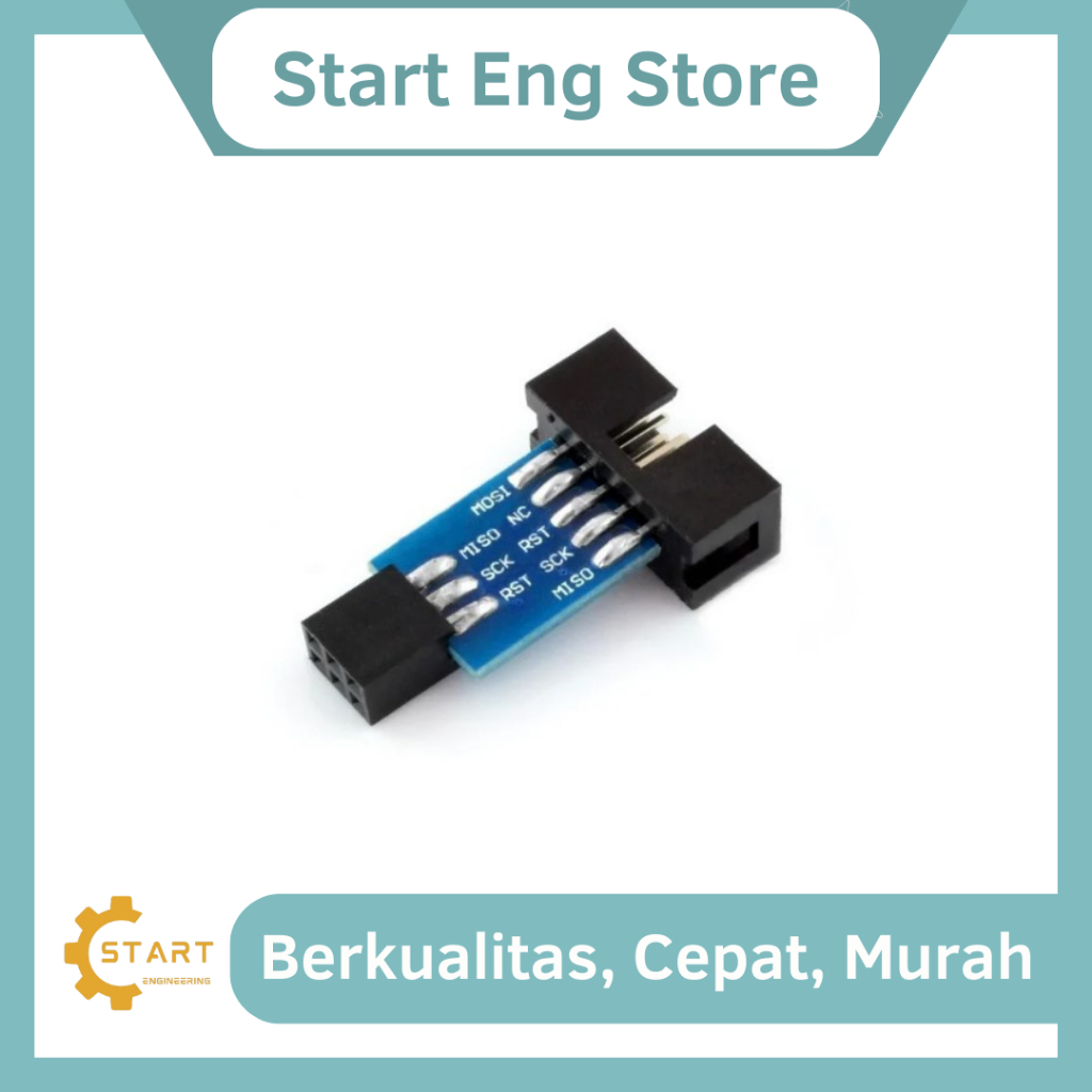 Jual Adapter 10 Pin to 6 Pin AVRISP Converter ISP ICSP AVR | Shopee Indonesia