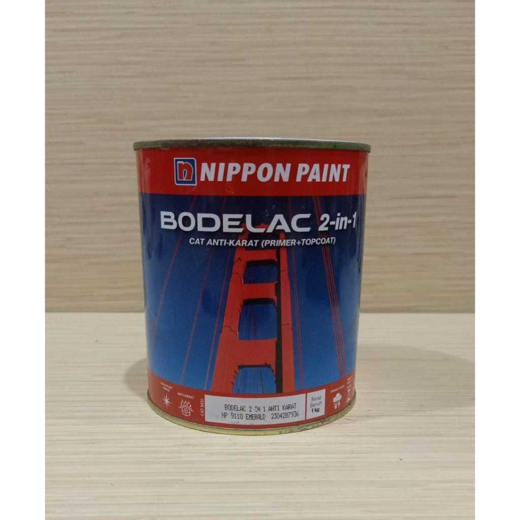 Jual NIPPON PAINT - BODELAC 2 in 1 / CAT ANTI KARAT 1 KG | Shopee Indonesia