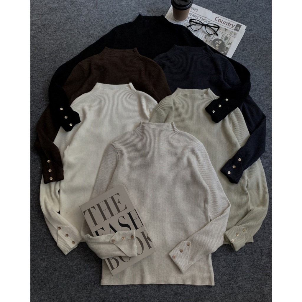 Jual Myrubylicious CHAIFA TURTLENECK LONGSLEEVE KODE 43D | ATASAN ...