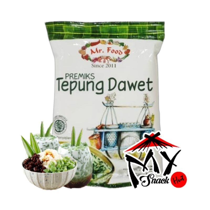 Jual MR FOOD TEPUNG DAWET 100GR PREMIKS CENDOL TRADITIONAL IJO AYU ...