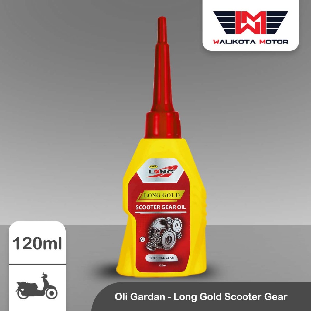 Jual Long Scooter Gear Oil GOLD 120ml Oli Gardan Matik Motor Vario Beat ...