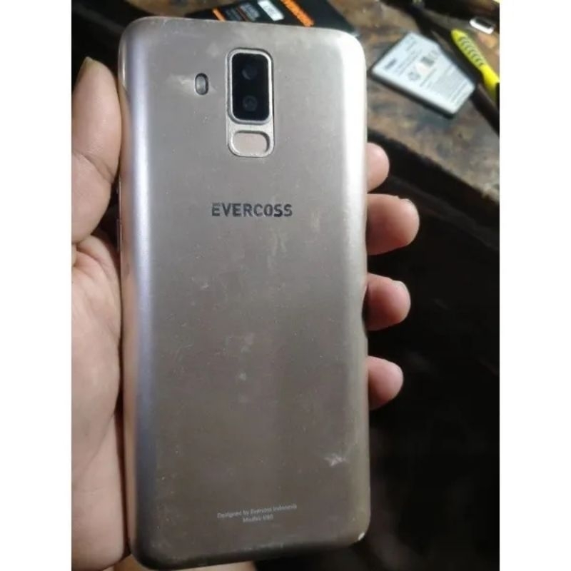 Jual Lcd Tc HP Evercoss U60 kondisi tc retak tapi sentuh masih ok ya ...
