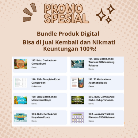 Jual Bundle 200+ Produk Digital Dapatkan Keuntungan dari Penjualan ...
