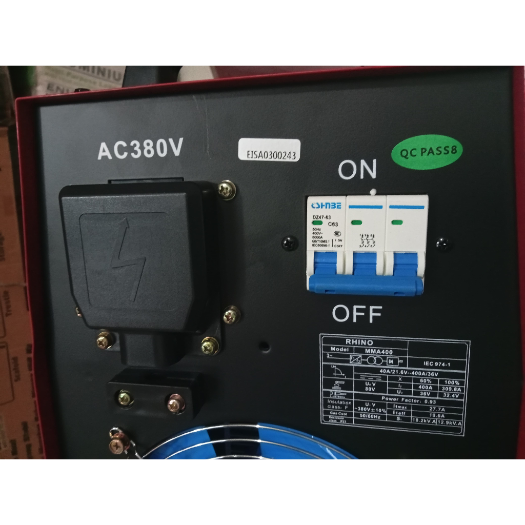 Jual Mesin Las RHINO 400 Amp 3 Phase/ Travo Las 400 Ampere 3 Phase ...