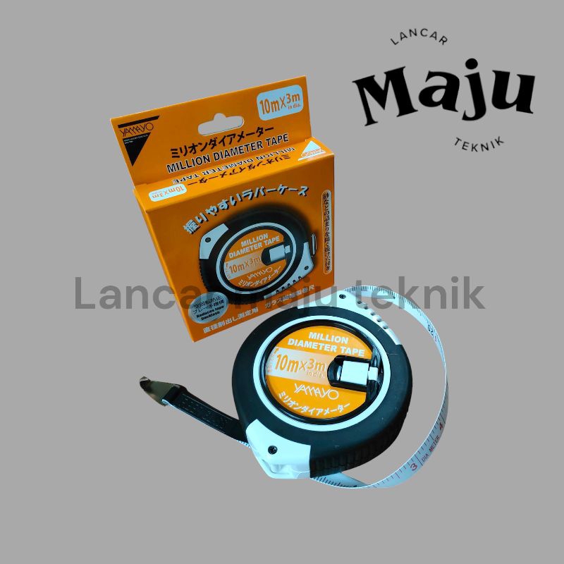 Jual YAMAYO 10m Million Diameter Tape Phi Band 10m x 3m Made in JAPAN ...