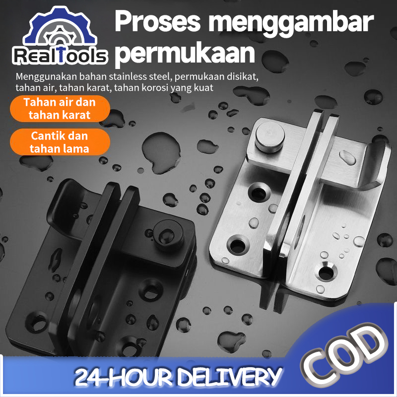 Jual RealTools Slot pintu Geser/Selot Pintu Cantolan Grendel Pintu ...