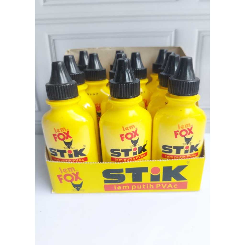 Jual Lem Fox Stik- Lem Putih PVAC 60g Lem Serba Guna | Shopee Indonesia