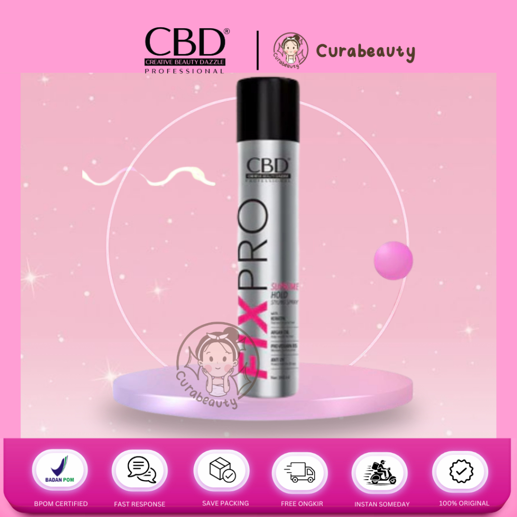 Jual MANADO CBD FIX PRO SUPREME HOLD STYLING SPRAY | Shopee Indonesia