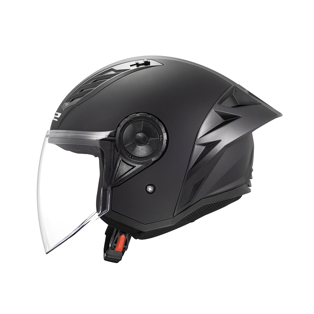 Jual LS2 Helm OF616 Airflow II Half Face Single Visor + Spoiler ...