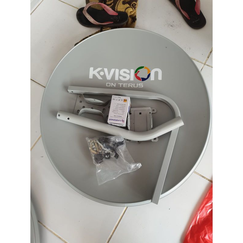 Jual Dish Parabola / Antena Parabola Ku Band 60 cm K-vision - Disc, LNB ...