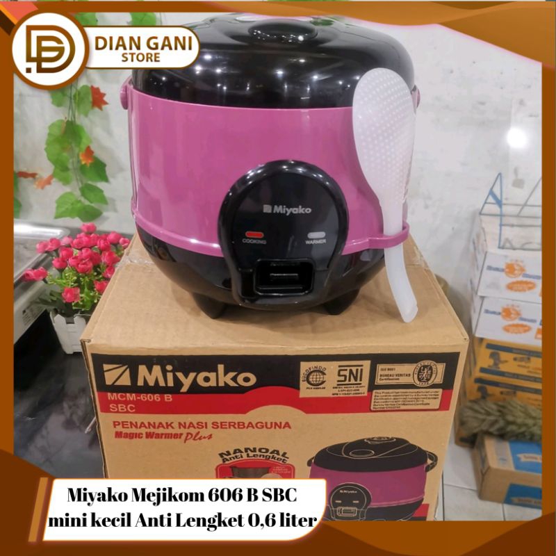 Jual Miyako Mejikom 606 B SBC mini kecil Anti Lengket / Rice cooker ...